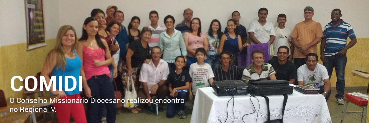 COMIDI. | Diocese Cachoeiro do Itapemirim